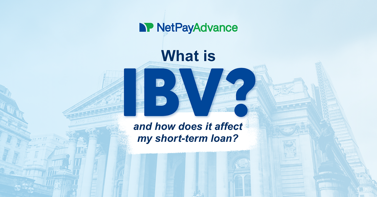 What is instant bank verification (IBV) | Net Pay Advance